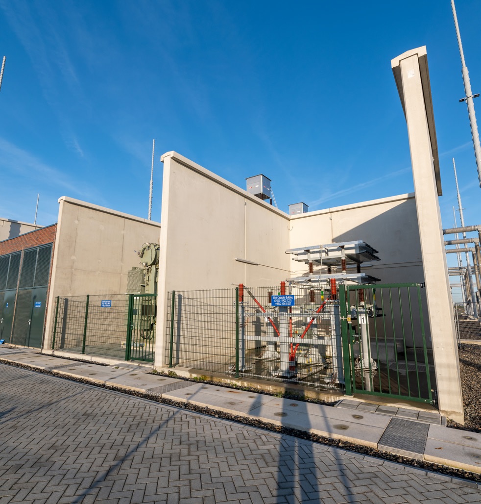 TenneT Landstation Borssele | Ballast Nedam Industriebouw