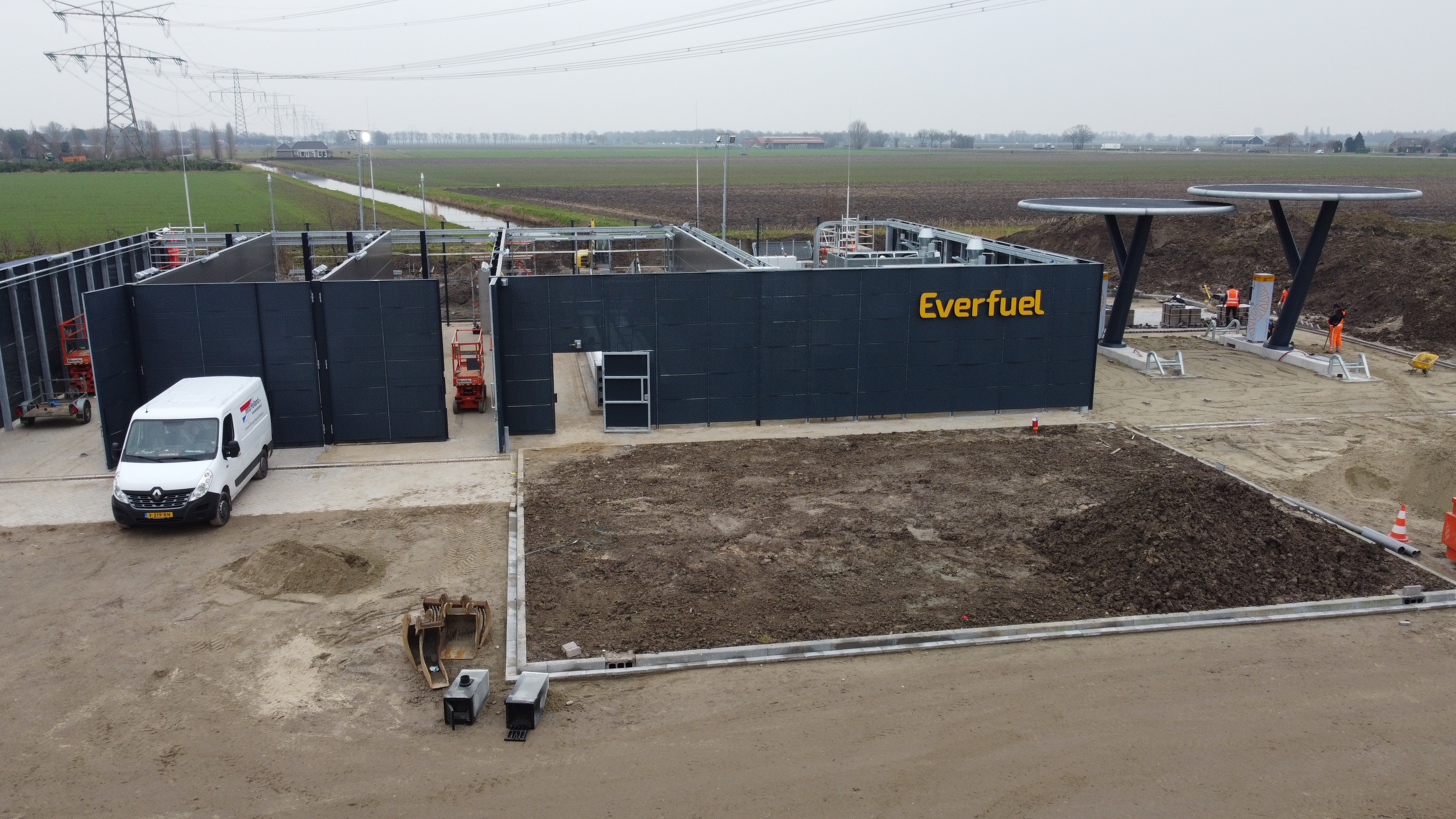 Everfuel Hydrogen station | Ballast Nedam Industriebouw