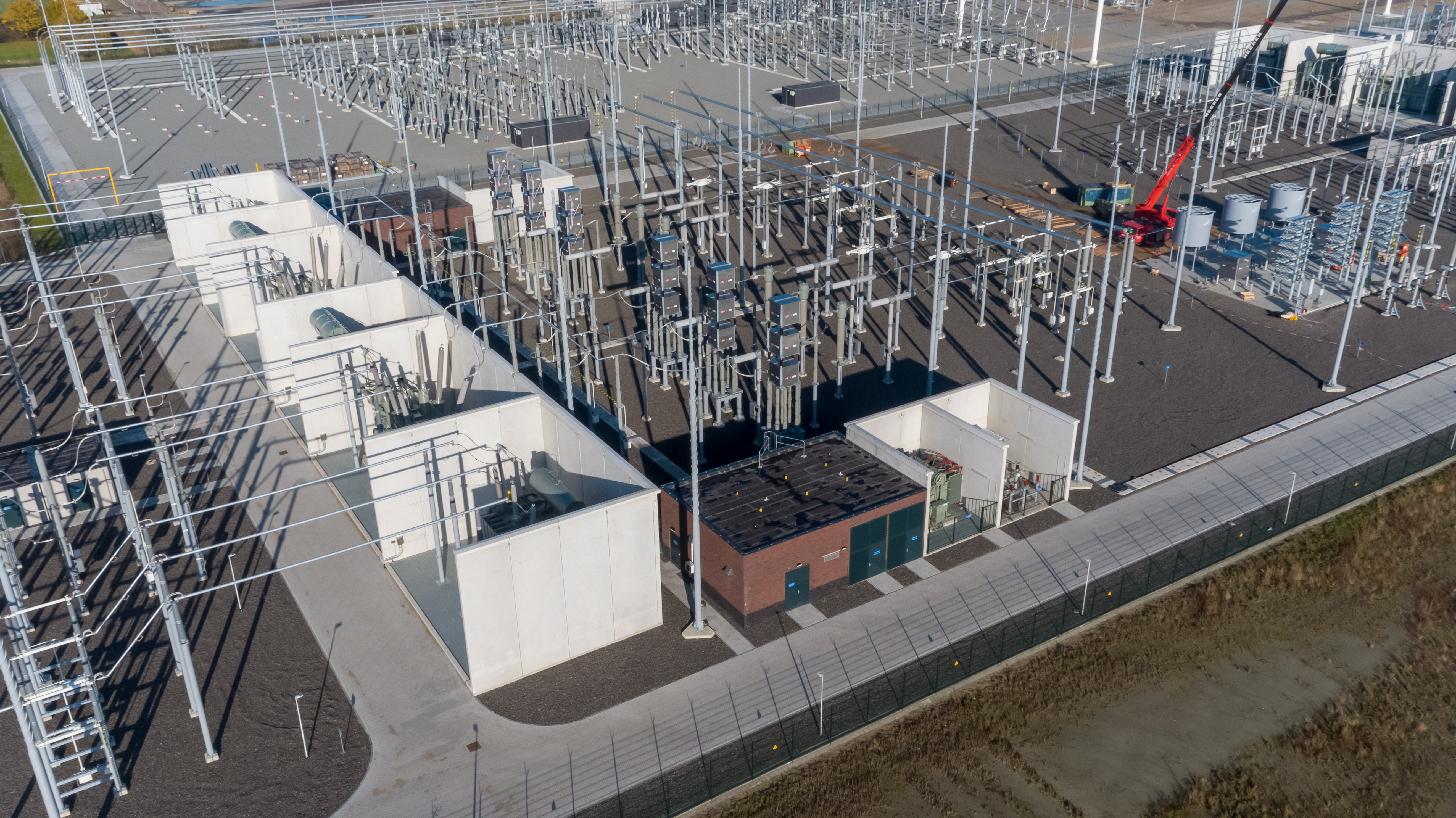 TenneT Landstation Borssele | Ballast Nedam Industriebouw